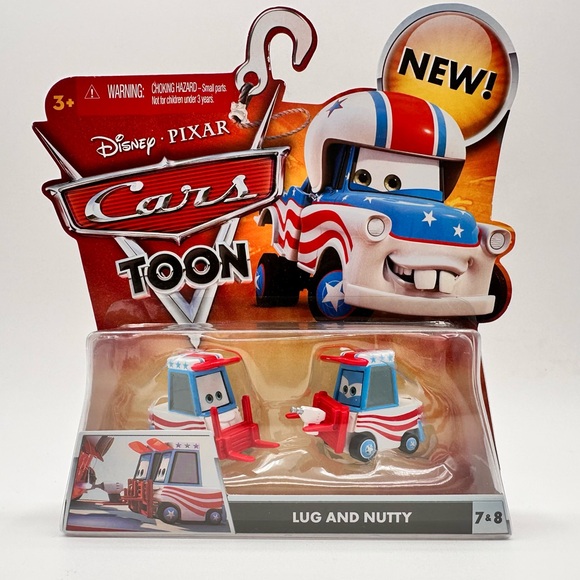 Pixar | Toys | Disney Pixar Cars Lug And Nutty | Poshmark